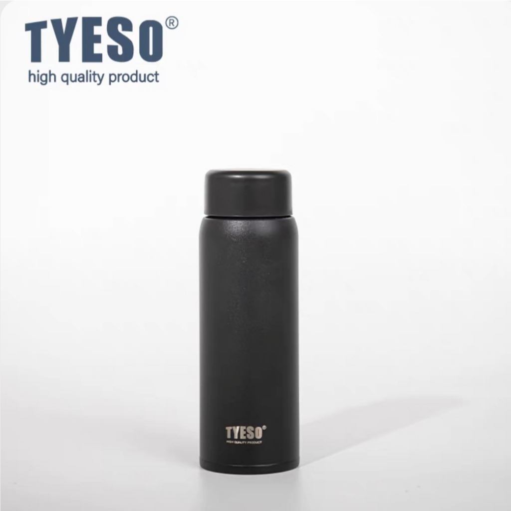 TYESO Mini Thermal Tumbler Flask Pocket Water Bottle Vacuum Insulated Stainless Steel Bottle ...