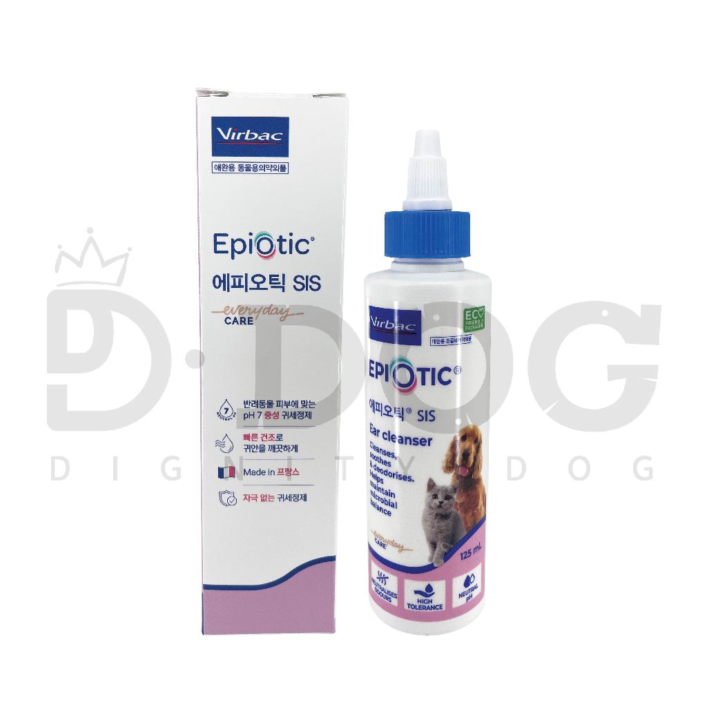 VIRBAC 】 EPI OTIC Ear Dog Cat Pet / Ear & Skin Cleanser 125ml | Shopee ...