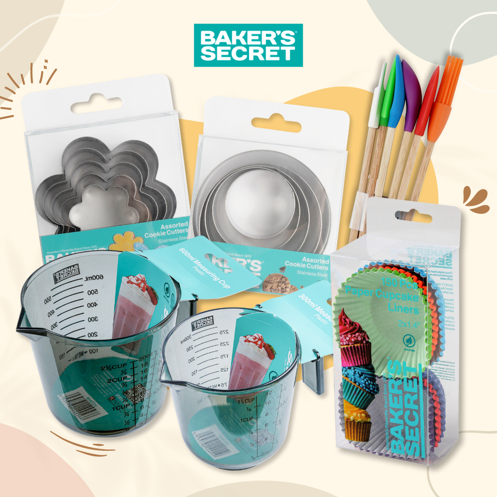 Table Matters - Baker’s Secret Baking Essentials Tools [Measuring Cup ...