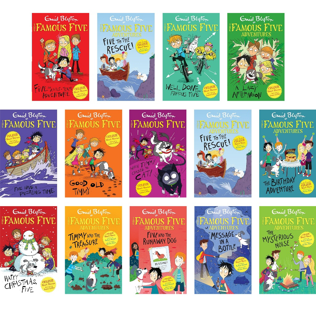 [SG] IMP HOUSE The Famous Five Adventures Collection 9 Books Enid ...
