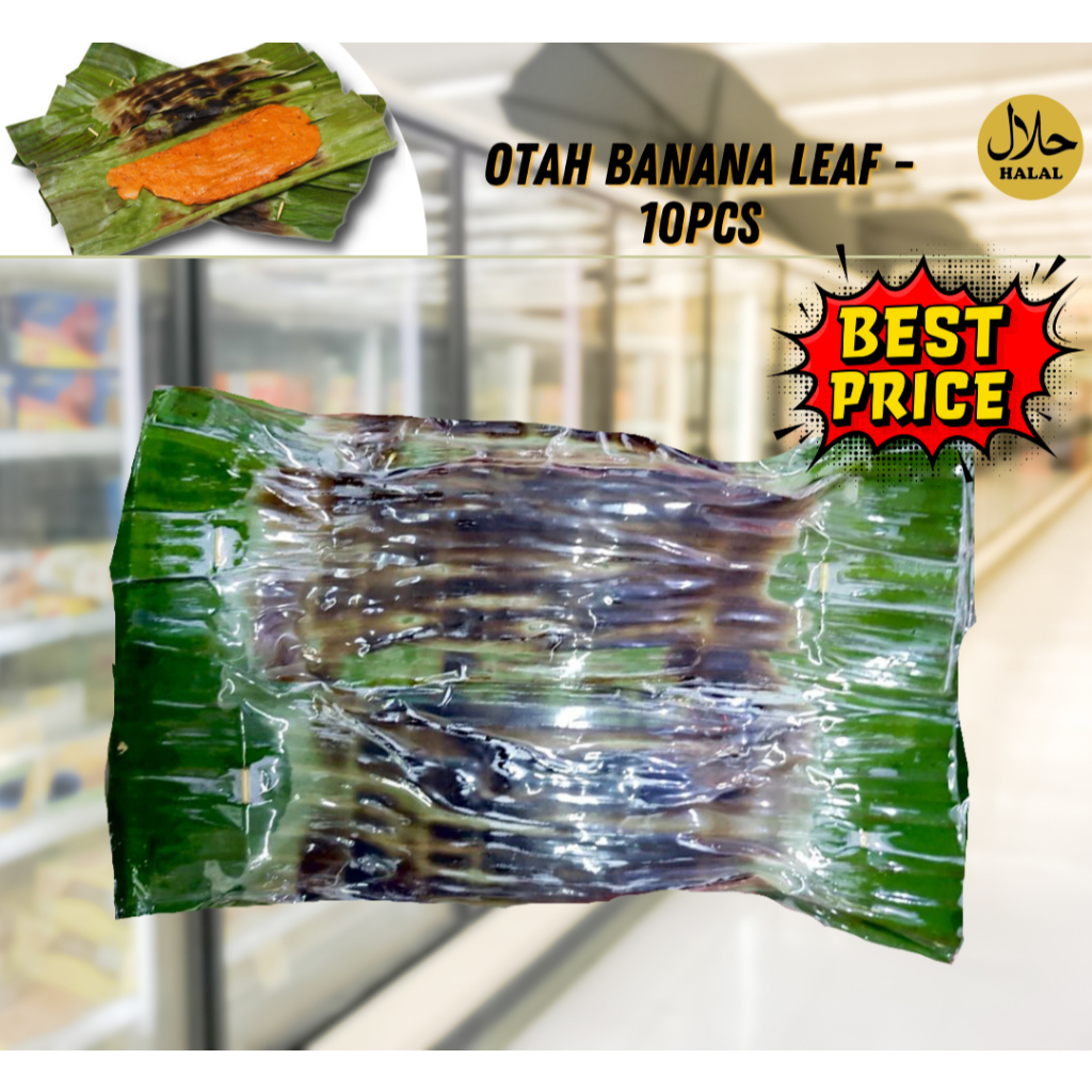 Otah banana leaf - 10pcs | Shopee Singapore