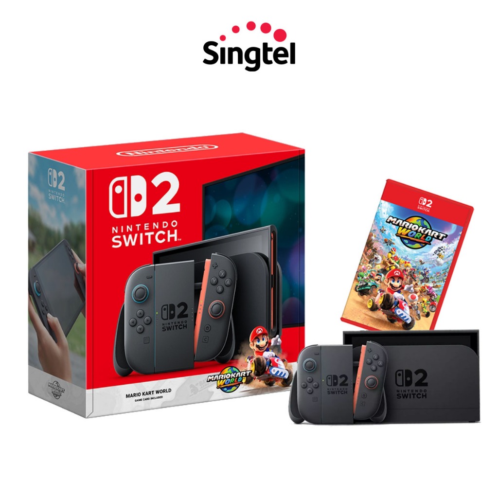 Singtel Official Store - Nintendo Switch 2 + Mario Kart World Bundle ...