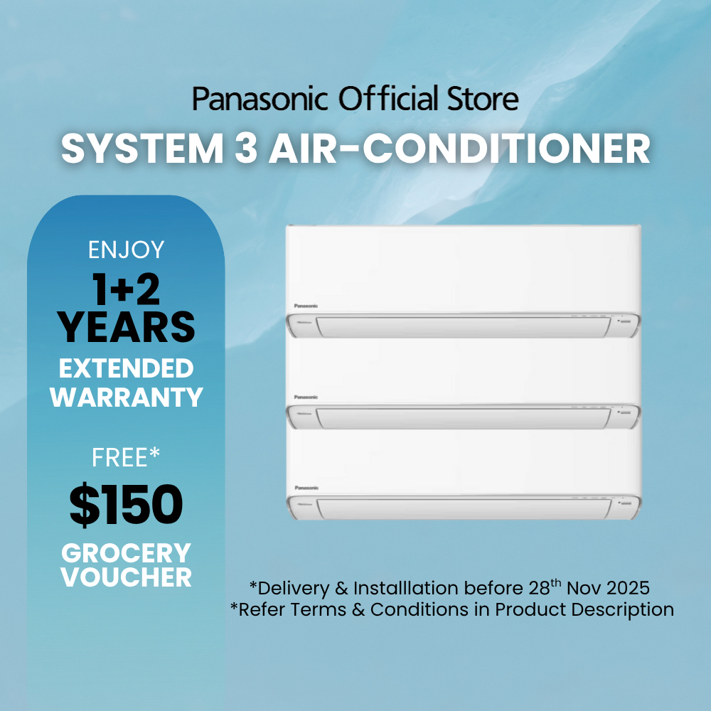 Panasonic X-Premium R32 System 3 Aircon with nanoe™X (5 Ticks) | Shopee ...