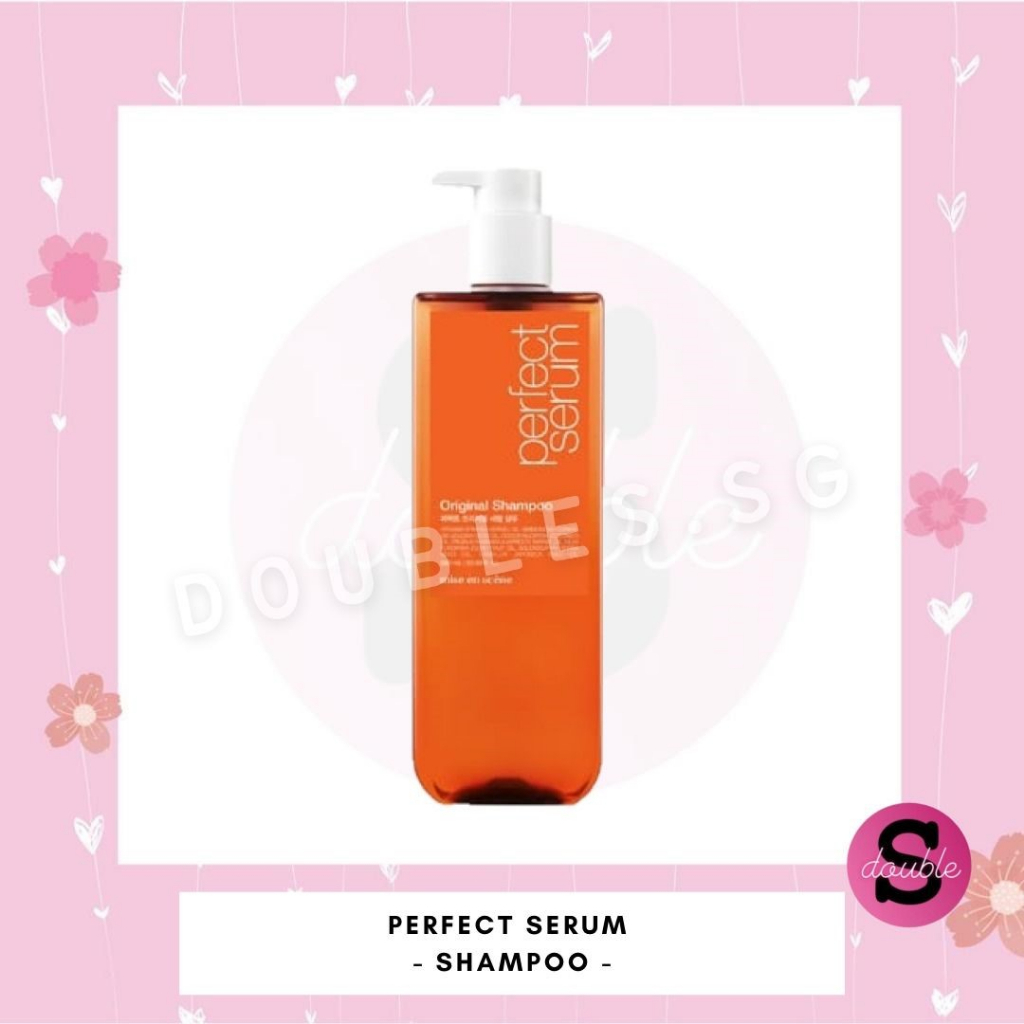 Mise En Scene Perfect Serum Original Shampoo/Conditioner 680ml | Shopee ...