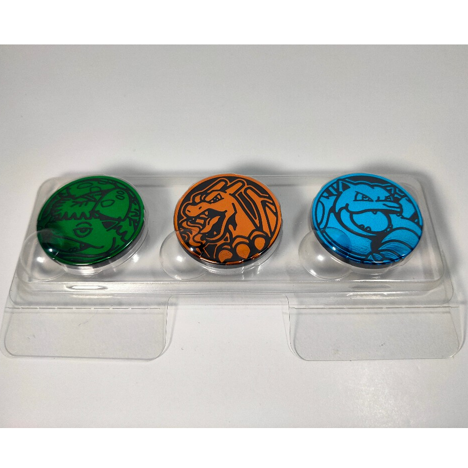 Pokemon Card Venusaur Charizard Blastoise ex Special Deck Coin set ...