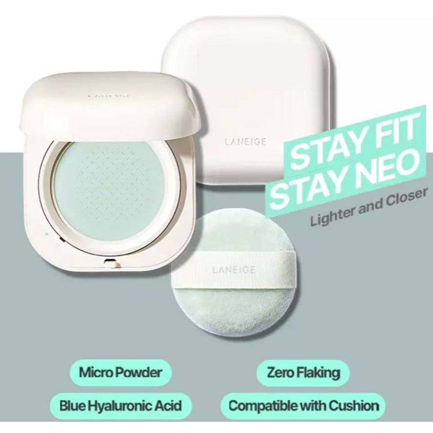 Laneige NEO Essential Blurring Finish Powder 7g ( infused powder with ...
