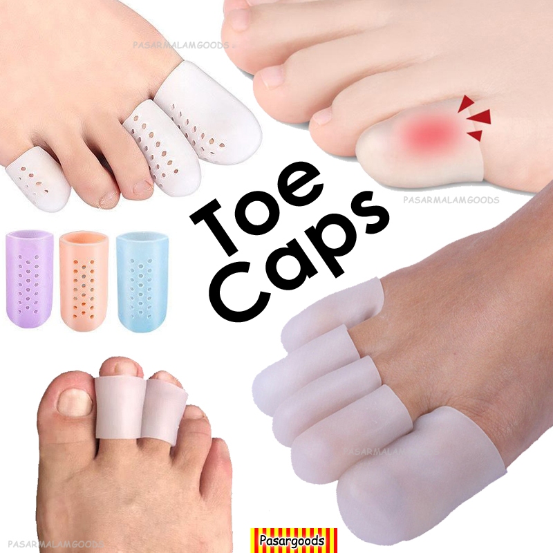 🇸🇬 Toe Silicone Gel Protector Sleeve Tubes Ingrown Toenail Corn Cushion ...