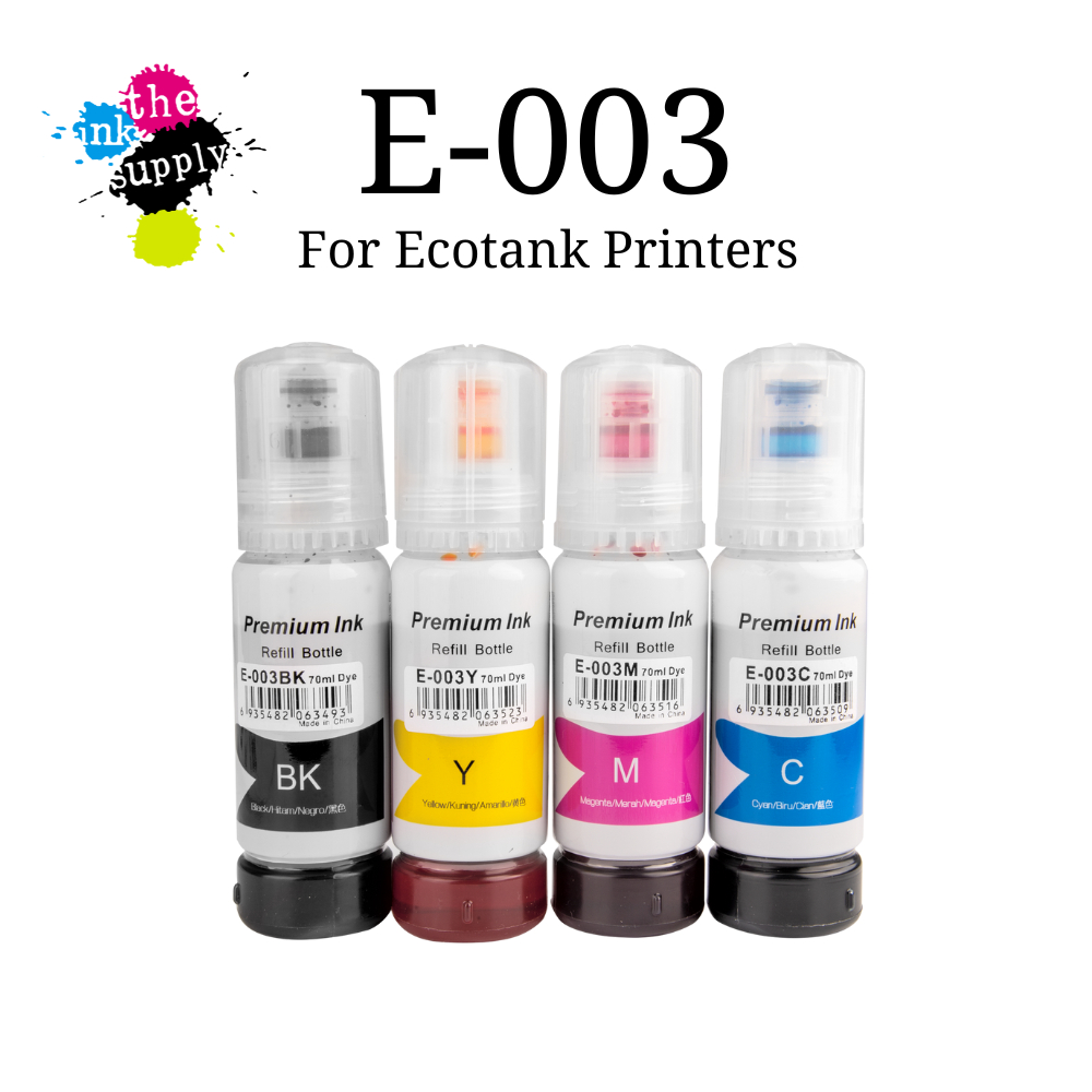 theinksupply Compatible Epson 003 Ink Bottle for Epson Ecotank L3110 ...
