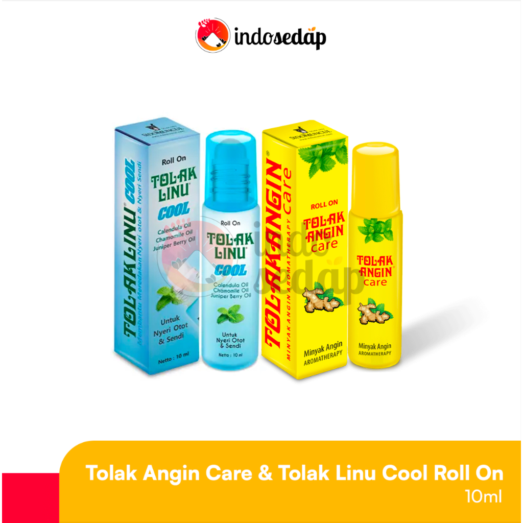 Tolak Angin Care / Tolak Linu Cool Aromatherapy Roll On (10ml) | Shopee ...
