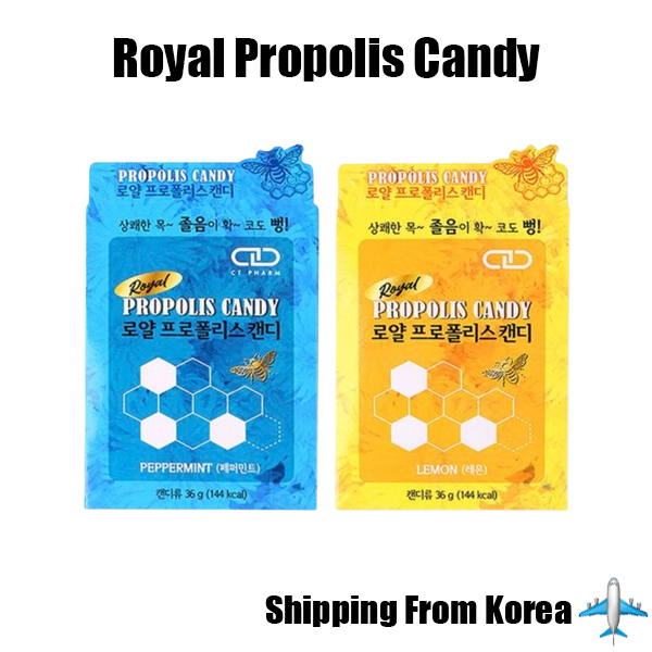 [CT Pharm] Royal Propolis Candy 36g 8T ｜Lemon / Peper Mint | Shopee ...