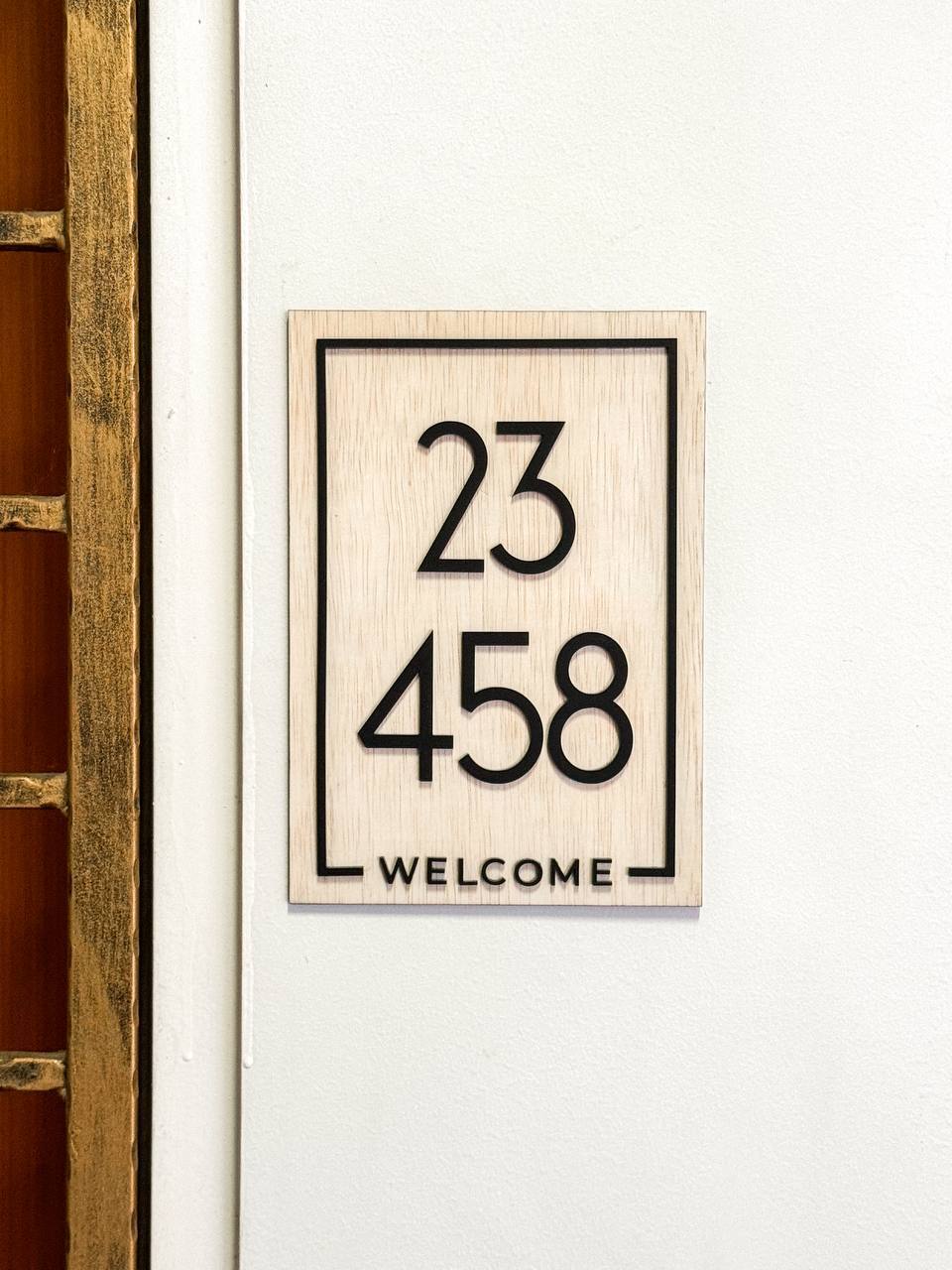 Frame Unit Numbers Plaque | SG seller | Door Unit Numbers | HDB Unit ...