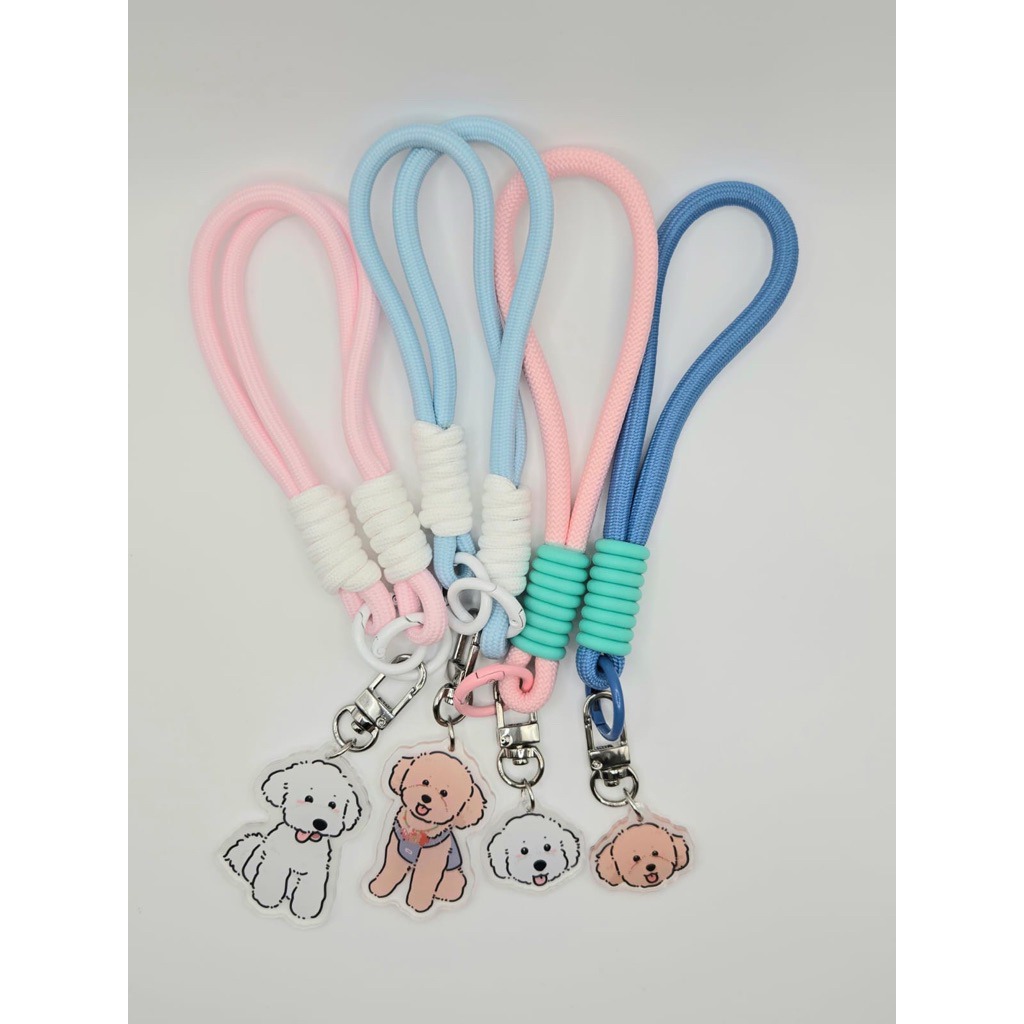 [SG] Customised handphone charms wrist strap acrylic personalised ...