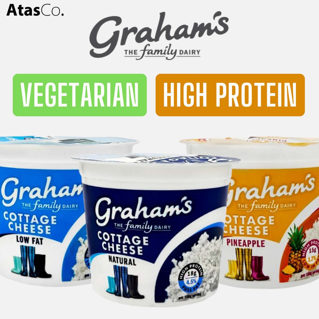 Grahams Family Dairy High Protein Cottage Cheese 300g [CHILLED ...