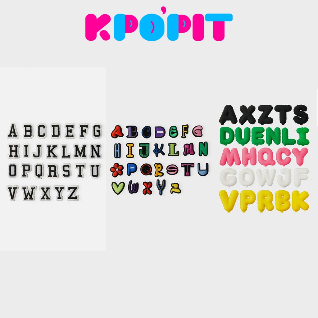 COLLER ALPHABET STICON (BASIC, COLORED, COLOR EDITION) | Shopee Singapore