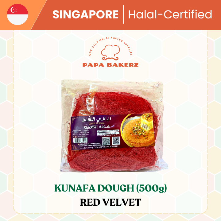 Kunafa Dough - Red Velvet (Layali Al Sham) | Shopee Singapore