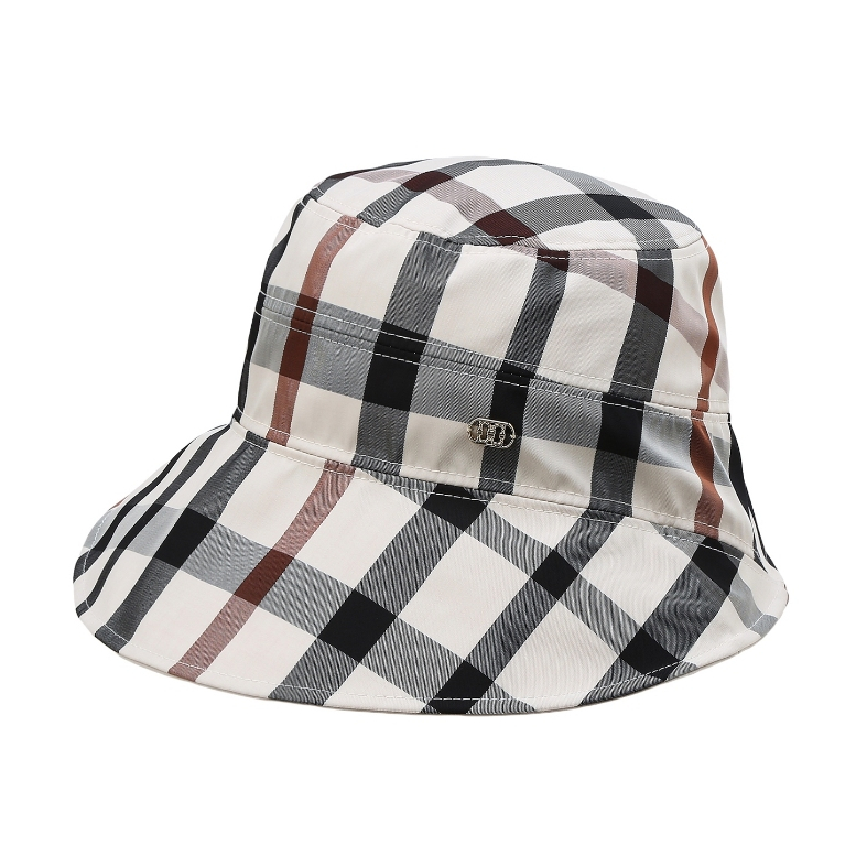 DAKS Brown House Check Pattern Bucket Hat Luxury Design Cap Beige Color / from Seoul, Korea ...