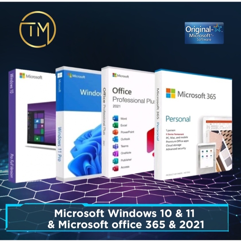 Microsoft Windows 10 and 11 Home Professional | Office 365 2019 2021 ...