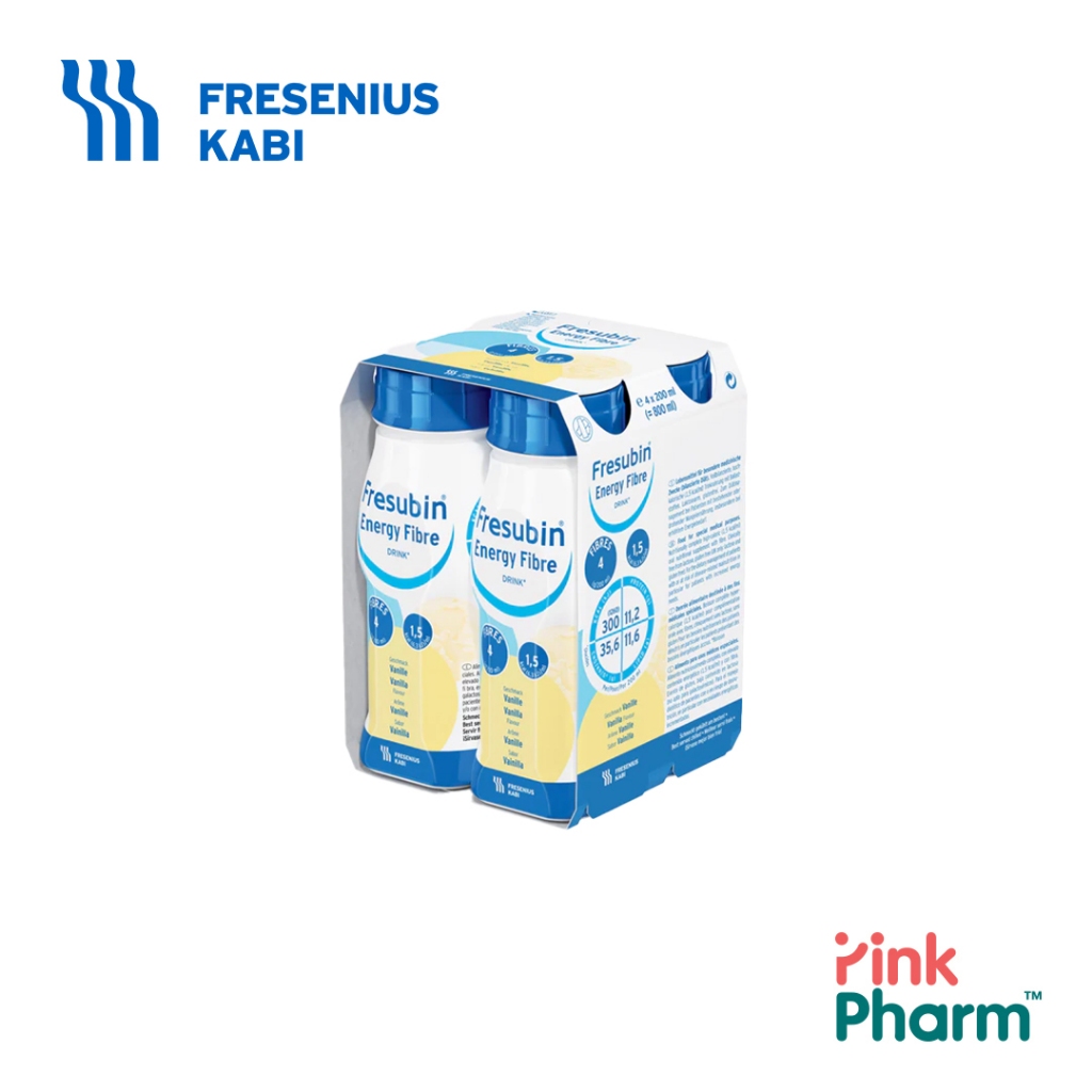 Fresenius-Kabi Fresubin Energy Fibre Vanilla 200ml (Pack of 4s ...