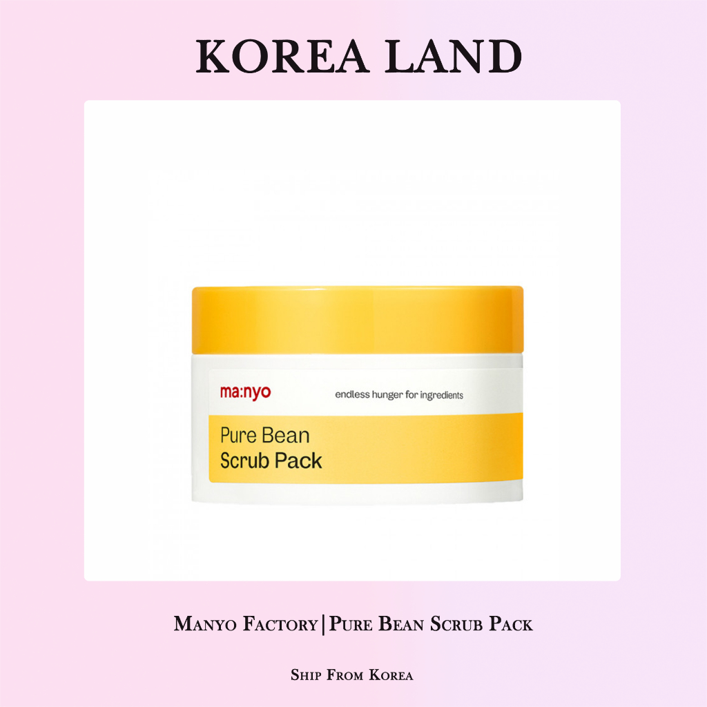 Manyo Factory | Pure Bean Scrub Pack (100ml) | Shopee Singapore