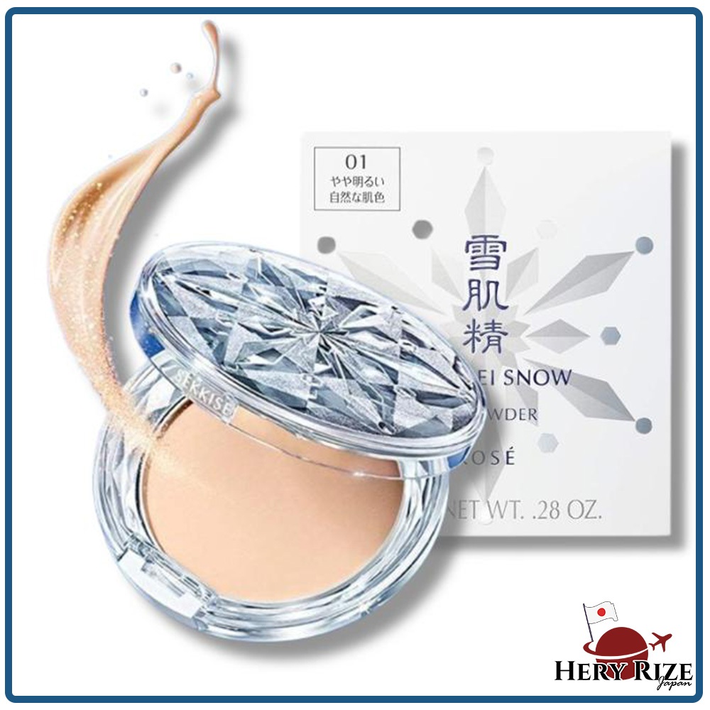 [Direct from Japan] KOSE Sekkisei Snow CC Powder Foundation Refill 8g ...