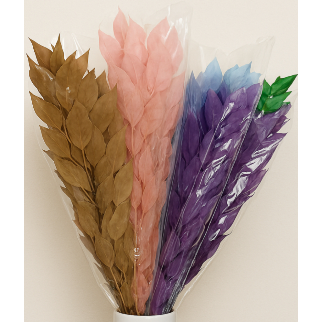 Preserved Foliages: Ruscus Leaves 5pcs | Shopee Singapore
