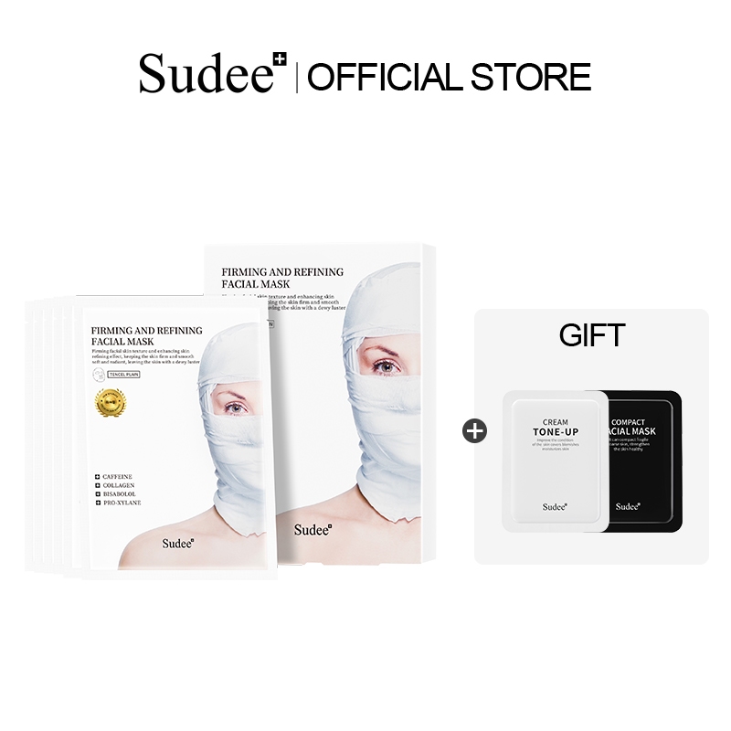 SUDEE Firming And Refining Facial Mask 1box/5ea - Contains Olive Leaf ...