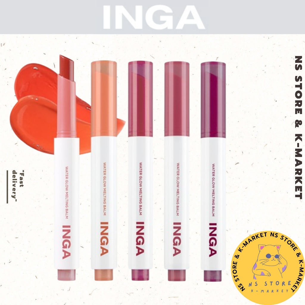 INGA Water Glow Melting Balm #Lip Balm | Shopee Singapore