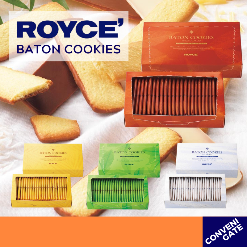 Hokkaido ROYCE BATON COOKIES Chocolate Coconuts /Hazelnut cocoa ...