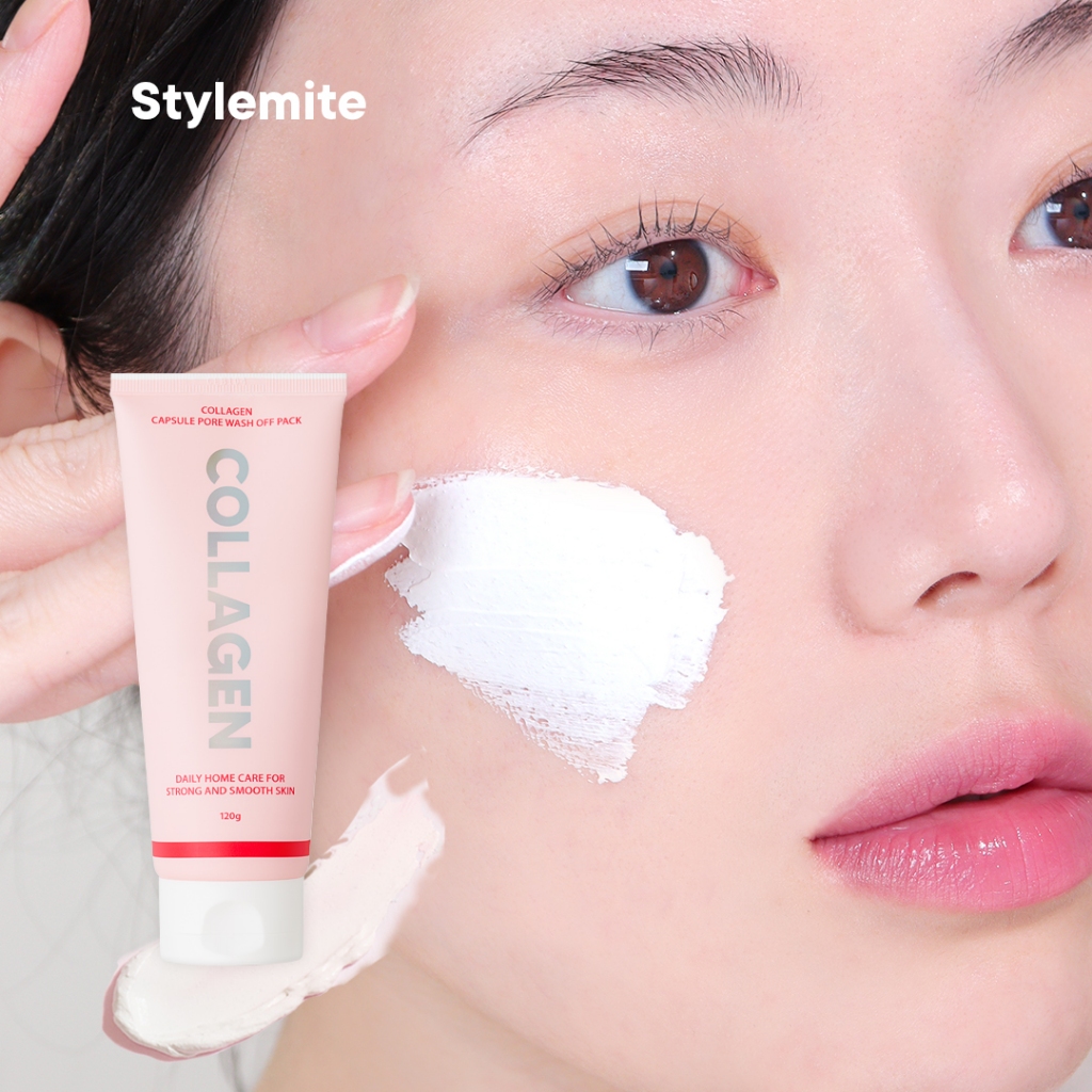 RiRe Authentic Collagen Capsule Pore Pack (120g) | Shopee Singapore