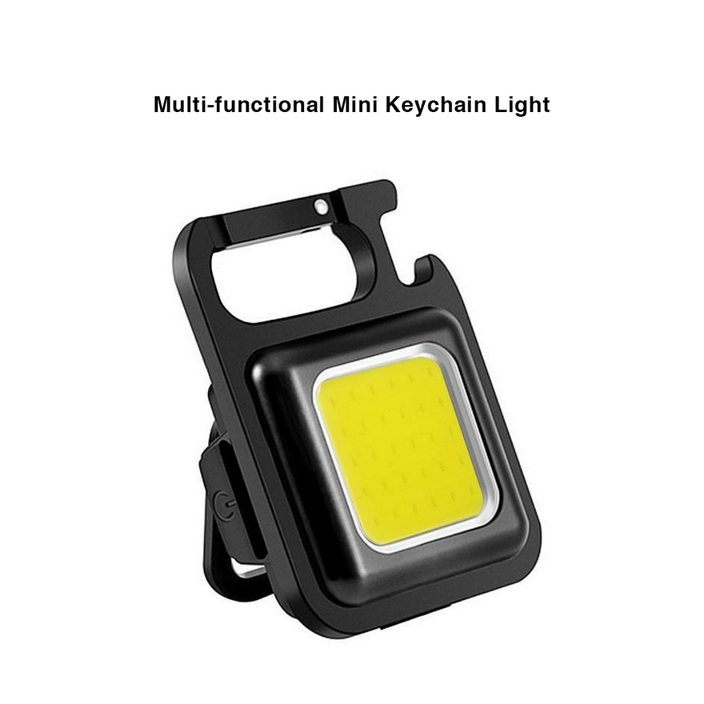 Multi-functional Mini Keychain Light, Black | Shopee Singapore