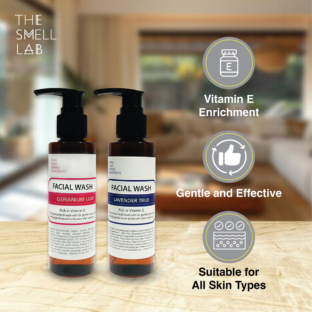 THE SMELL LAB Facial Wash (130ml) | Shopee Singapore