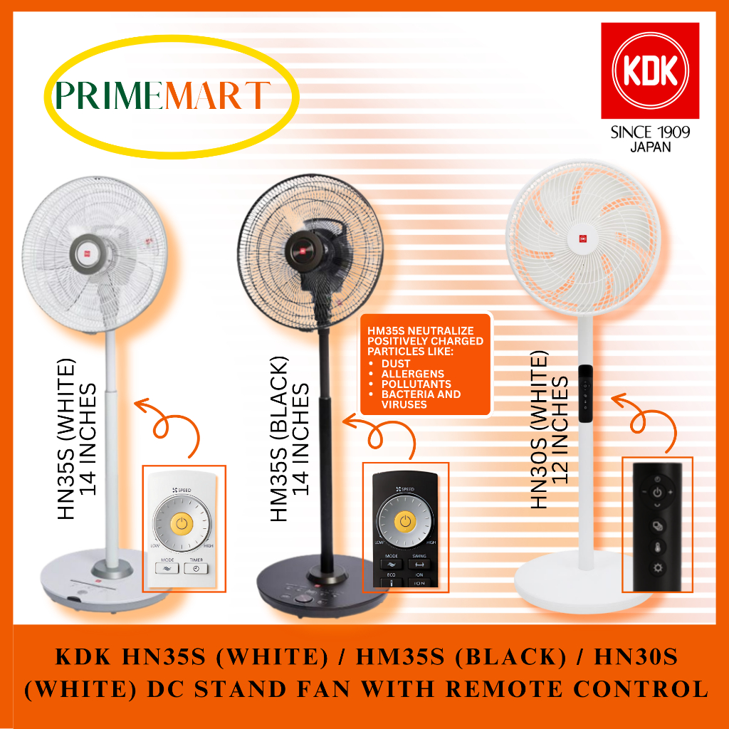 *Climate / CDC voucher avail* KDK HN35S (WHITE) / HM35S (BLACK) / HN30S ...