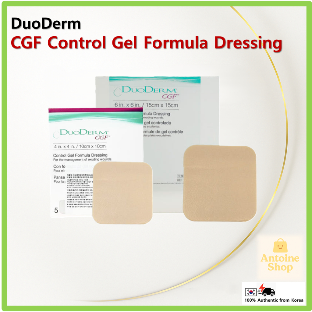 Conva Tec DuoDERM CGF Hydrocolloid Dressing 10cm x 10cm / 15cm x 15cm ...