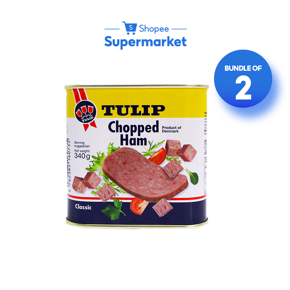 [Bundle of 2] Tulip Chopped Ham (2x340g) | Shopee Singapore