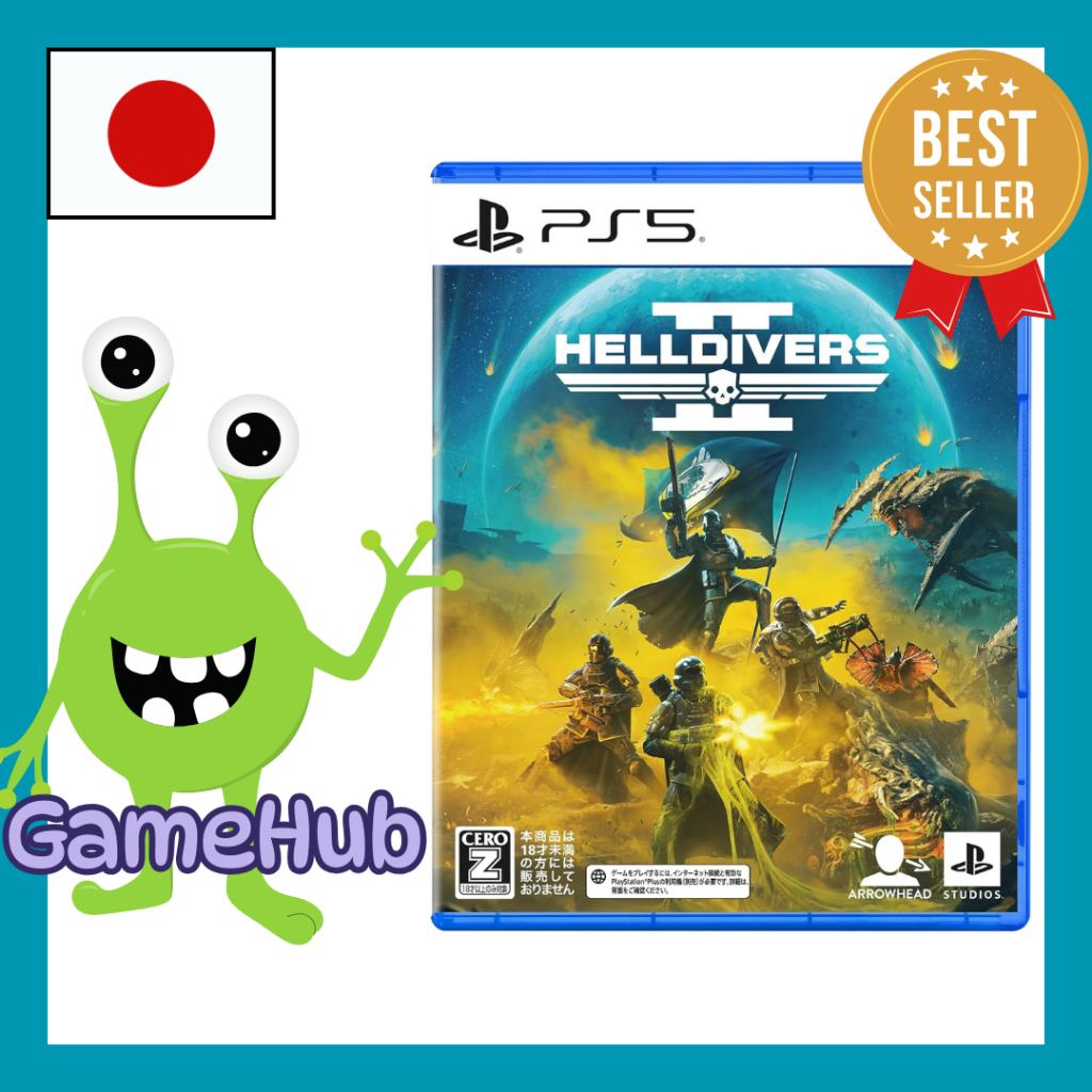 HELLDIVERS 2 (Hell Divers 2) [CERO rating "Z"]- PS5[ Playable in English ]【Direct from Japan ...