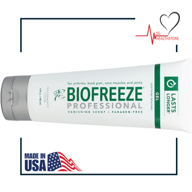 Biofreeze Professional Strength Topical Analgesic Pain Relief Gel ...