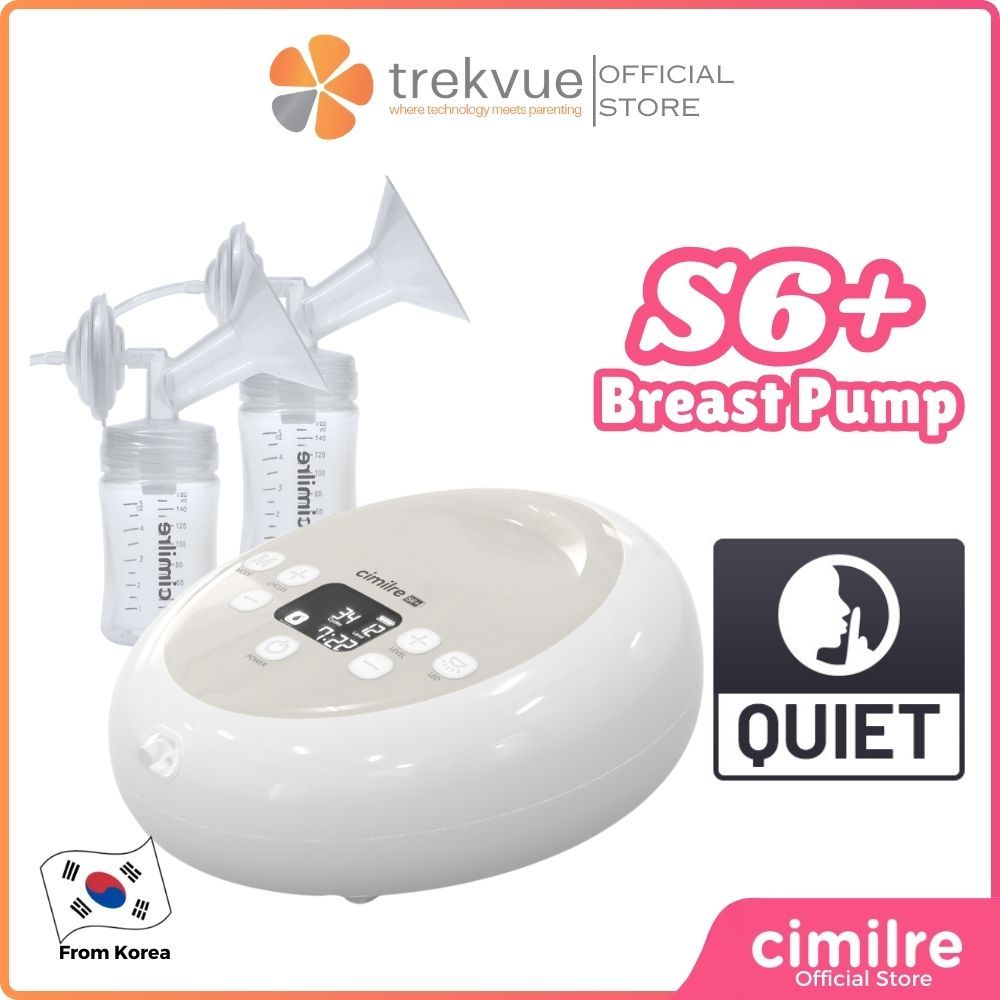 Cimilre S6 Plus Rechargeable Double Electric Breast Pump Nightlight ...