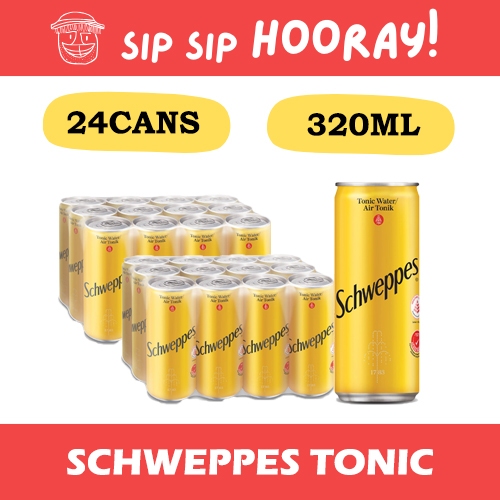 Schweppes Tonic Water Carton (24 x 320ml) | Shopee Singapore