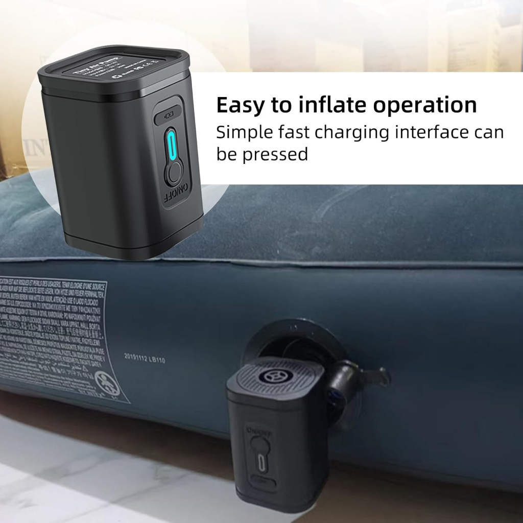 Electric Inflation Pump Rechargeable Automatic Mini Inflatable Balloon ...