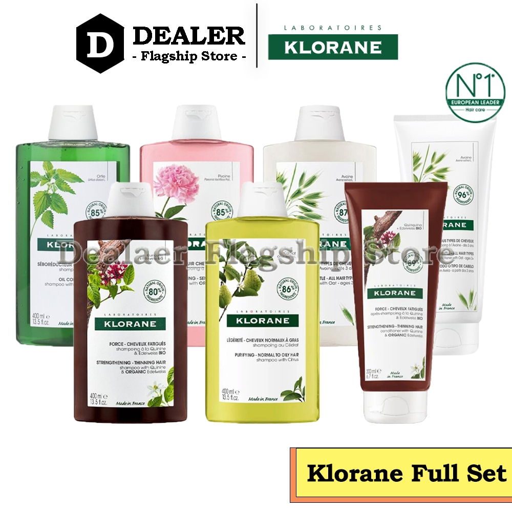 [Wholesale Price!!!] Klorane Shampoo (Assorted), 400ml/ Conditioner ...