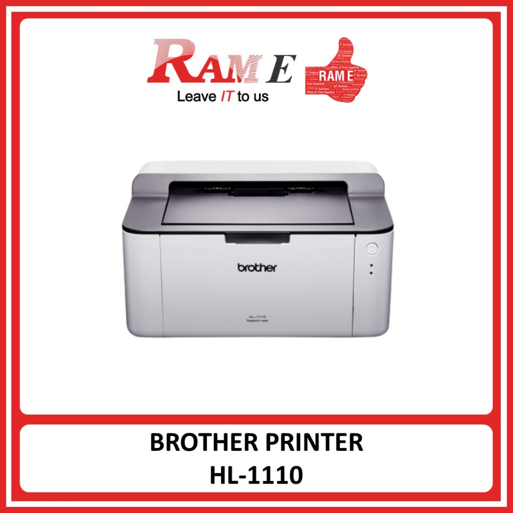 Brother HL-1110 A4 Monochrome Laser Single Function Printer | Shopee ...