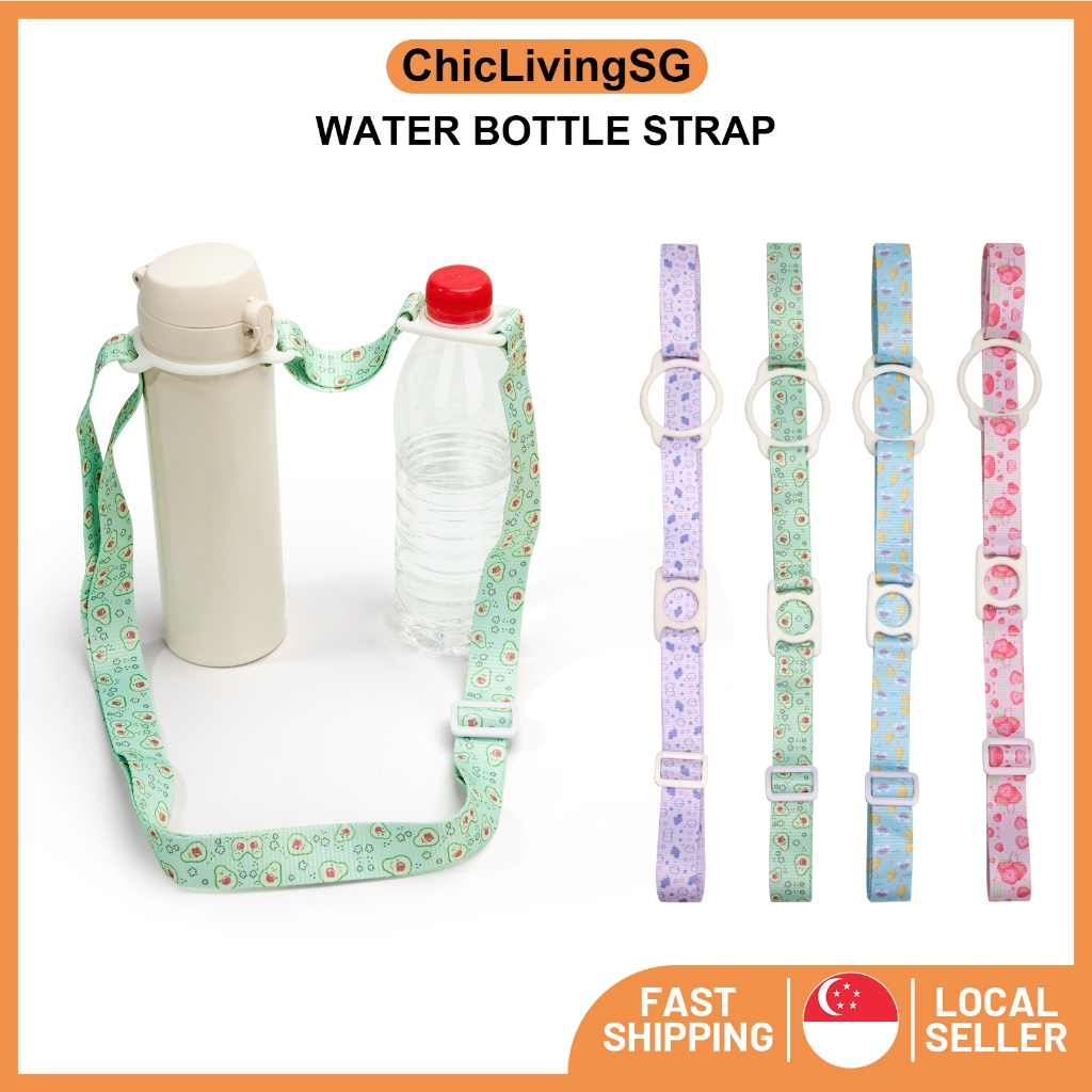 Water Bottle Strap / Adjustable Portable Children Drinking Bottle ...