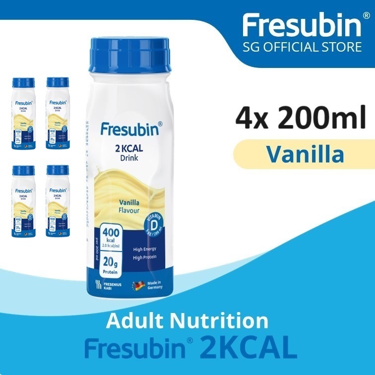 Fresubin 2kcal Drink Vanilla 200ml x 4 | Shopee Singapore