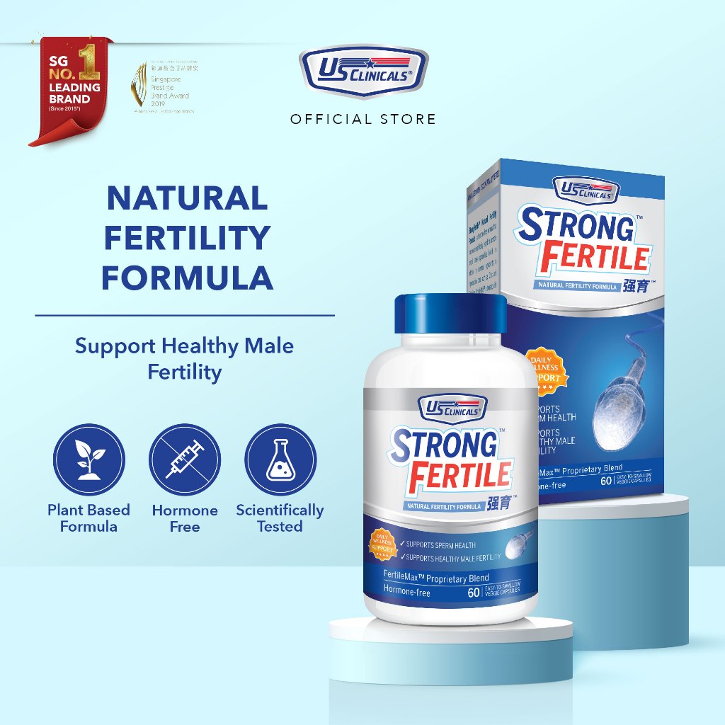 US Clinicals StrongFertile | Fertility Supplement | Sperm Booster ...