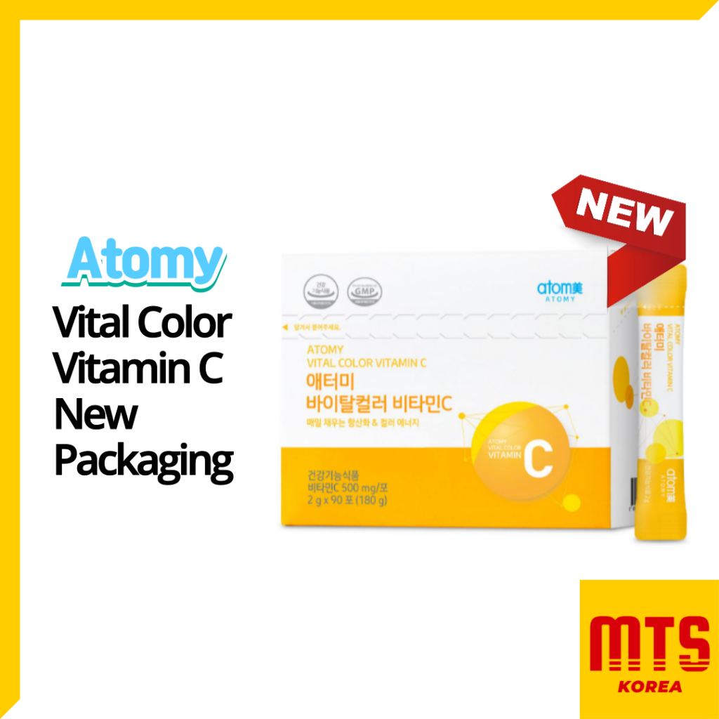 Atomy Color Food Vitamin C 500mg 2g x 90EA | Shopee Singapore