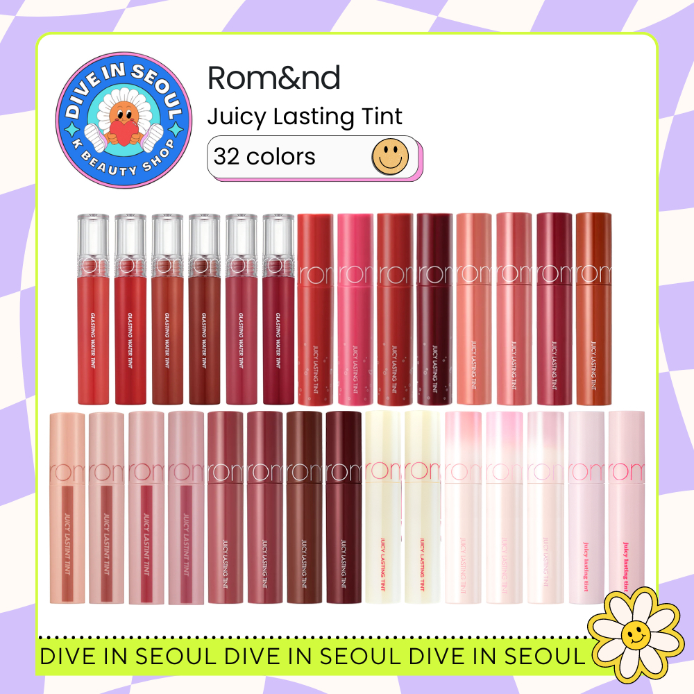 [ROM&ND] Romand Juicy Lasting Tint – 32 colors | Shopee Singapore