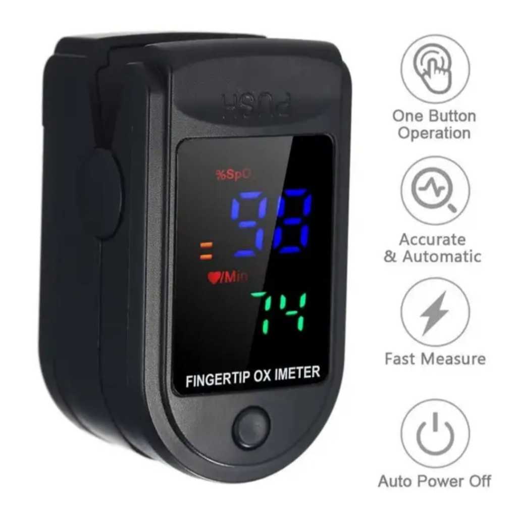 [SG Stock] Fingertip Pulse Oximeter OX-832-LED | Shopee Singapore