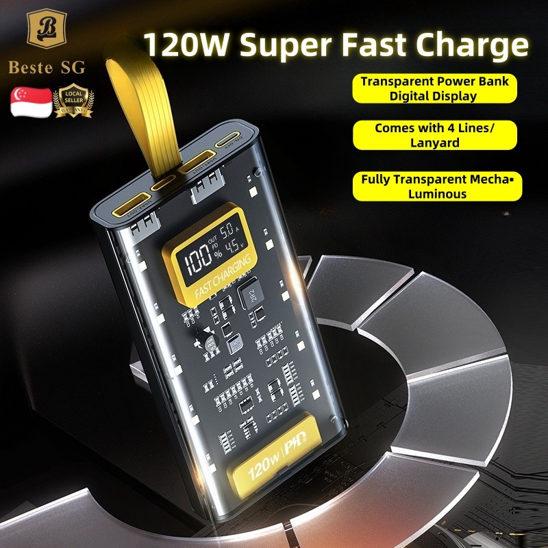 SG 10000mAh/20000mAh Super Fast Charging Power Bank Portable Power Bank ...