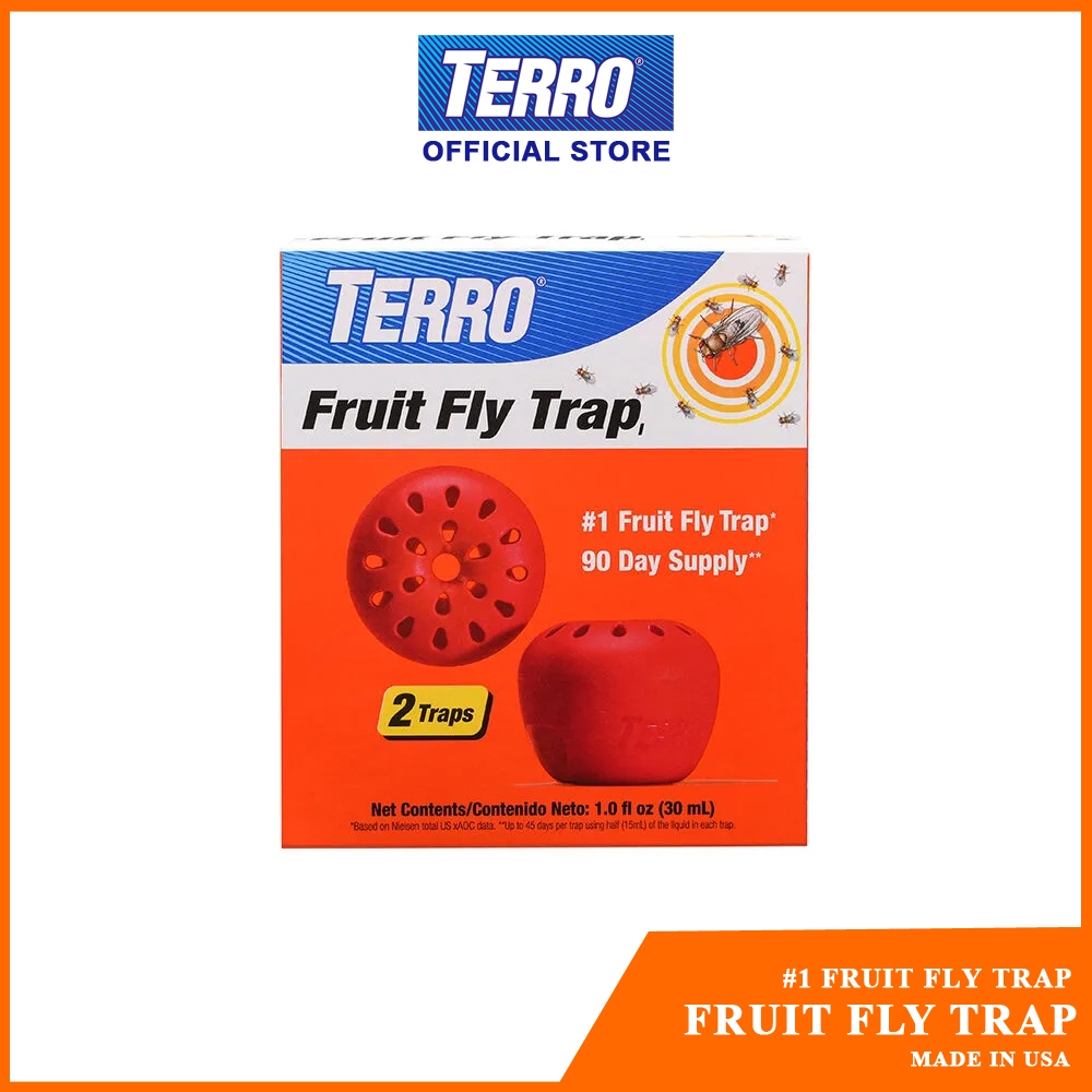 Terro Non Toxic #1 Fruit Fly Trap (2 Traps) | Shopee Singapore
