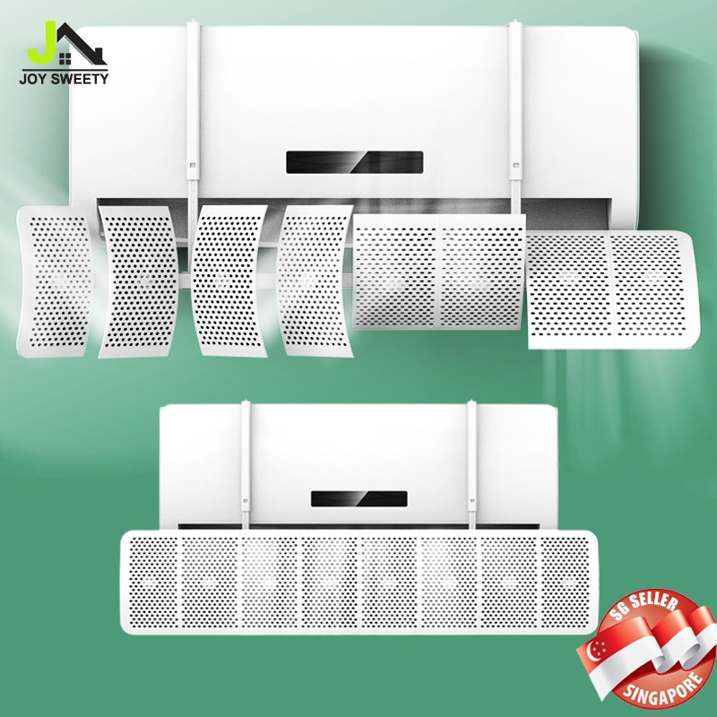 🇸🇬 8 Leaf Air Conditioning Windshield Anti-Direct Blowing Adjustable ...